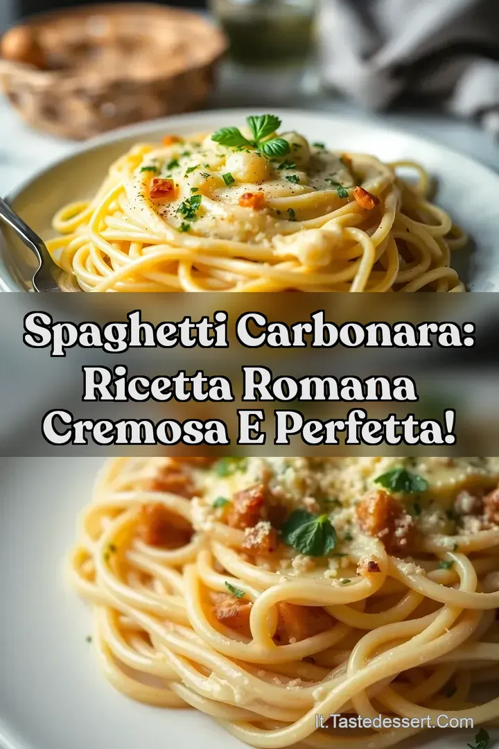 Ricetta Originale Carbonara: Autentica Come a Roma!
