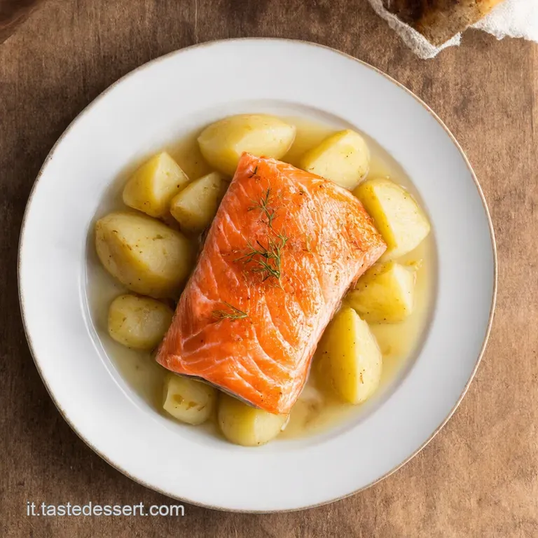 Salmone al Forno con Patate La Ricetta Facile di Nonna