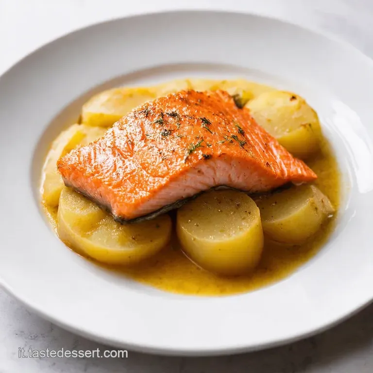Salmone al Forno con Patate La Ricetta Facile di Nonna