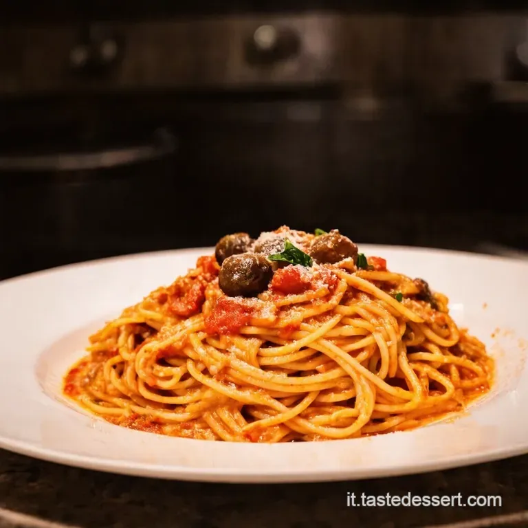 Spaghetti alla Puttanesca Ricetta Originale Napoletana